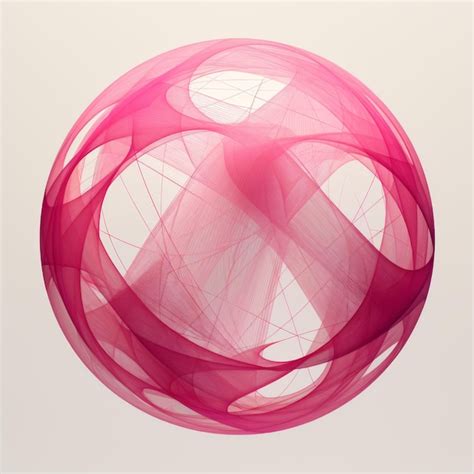 Premium Photo Magenta Marvel Exploring A Minimalistic Scientific Flow