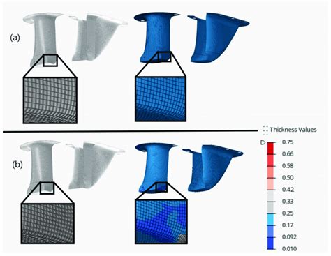 Example Of Unidirectional Fiber Angles Left And Ply Thickness Right