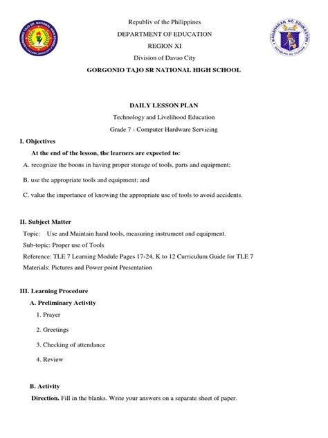 Lp2 Tle7 Css Pdf Screw Tools