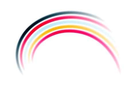 역동적인 구성으로 배열된 무지개 색상의 선이 특징인 생동감 넘치고 장난기 넘치는 디자인으로 모든 프로젝트에 팝적인 색상을 추가하는 데 적합합니다 곡선에 대한 스톡 벡터 아트