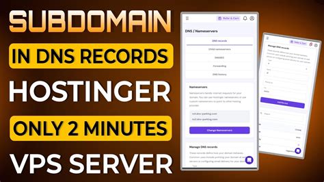 How To Create A Subdomain In Hostinger DNS Create Subdomain In DNS Nameservers YouTube