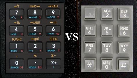 Ui Phone Keypads And Calculator Keypads Are Arranged In Different Way