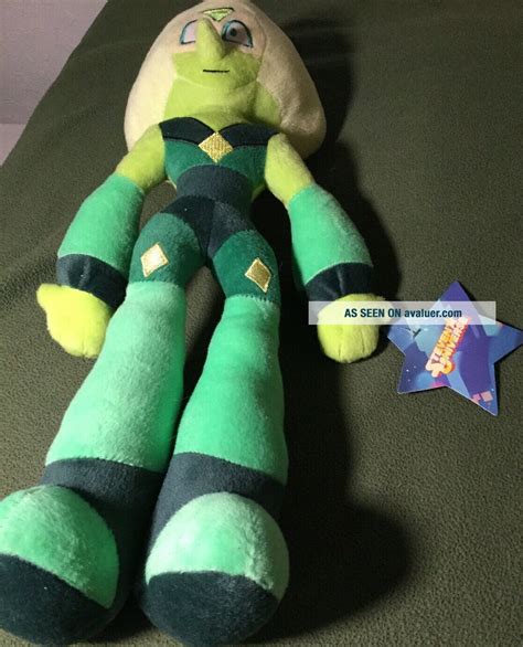 Large 16 Cartoon Network Steven Universe Peridot Green Plush 9068073