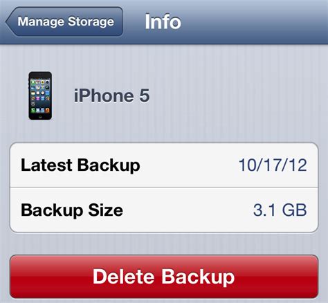 How To Delete Your IPhone Or IPad Backups From ICloud