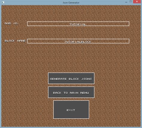 18 Json Generator Minecraft Tools Mapping And Modding Java