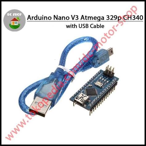 Jual Arduino Nano V3 Ch340 Clone Atmega328p Weld Sudah Di Solder