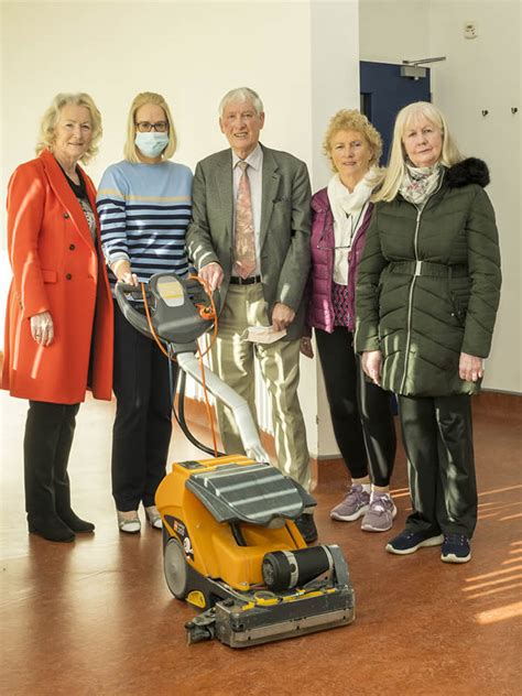 Presentation Of Floor Scrubber Friends Of St Itas