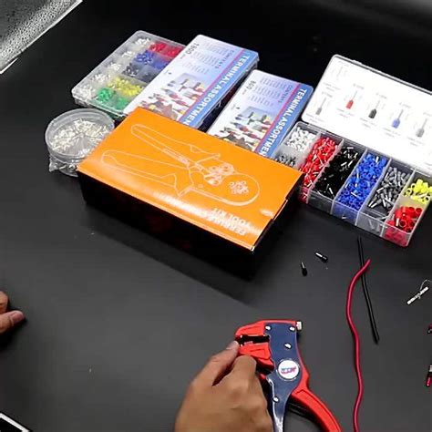 Tubular Terminal Crimping Plier Ed Ve Series Insulated Terminal Crimping Sleeve Terminal Cable