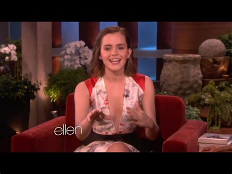 Naked Emma Watson In Ellen The Ellen Degeneres Show