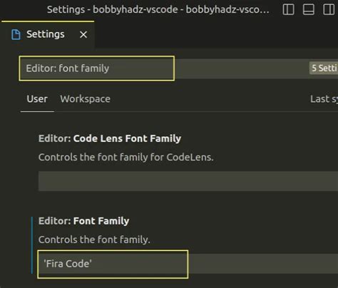 How To Enable Font Ligatures In Visual Studio Code Bobbyhadz How To Enable Font Ligatures In Visual Studio Code Bobbyhadz