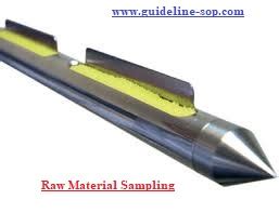 Raw Material Sampling Procedure API Excipient Guidelines SOPs