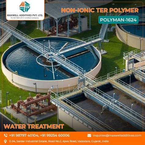 Enhance Water Purification Using Non Ionic Ter Polymer