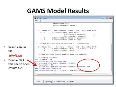 Ppt Introduction To Gams Powerpoint Presentation Free Download Id2151528