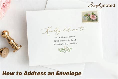 How To Address An Envelope Journal