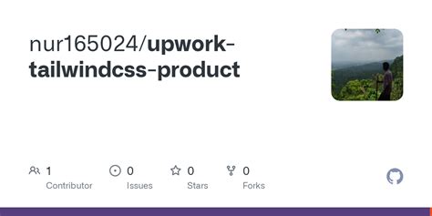 Github Nur165024upwork Tailwindcss Product