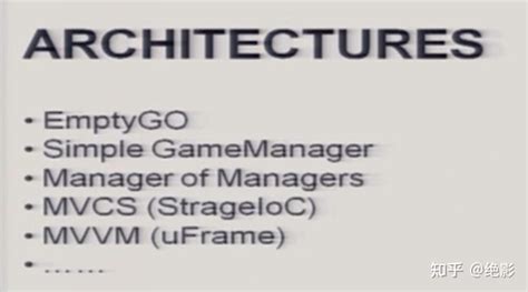 unity 开源框架赏析 知乎