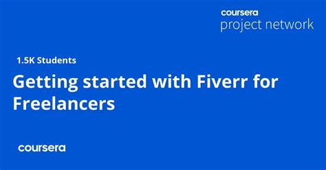Getting Started With Fiverr For Freelancers