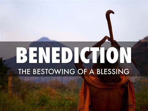 Benediction Background