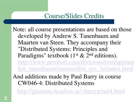 Ppt Distributed Systems Powerpoint Presentation Free Download Id2913017