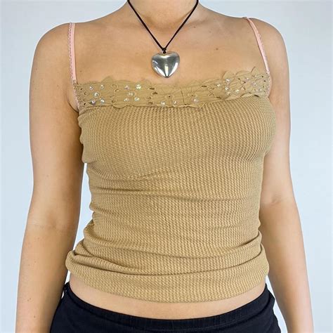 Y2k Fairy Cami Top Size Medium Folded In First Depop