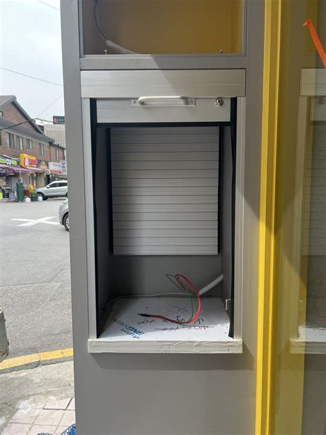 커피숍 키오스크 오버헤드 셔터 다진디자인