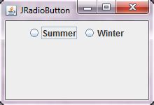 JRadioButton In Java Decodejava