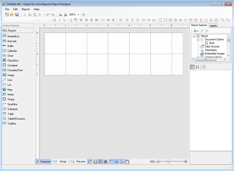 Activereports Designer