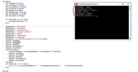why does it show 8 and not 1 7 r visualbasic