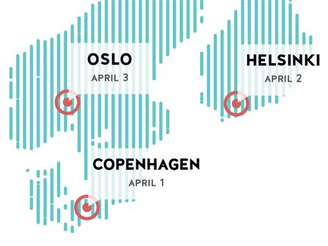 Nordic Map By Kemie Guaida On Dribbble