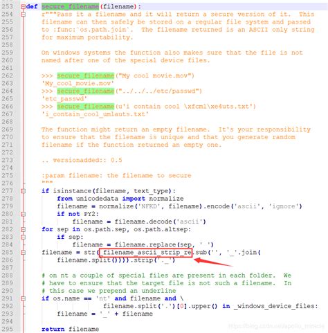 flask使用 secure filename 获取文件名不完整问题 flask securi name csdn博客
