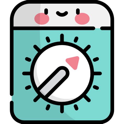 Timer Kawaii Lineal Color Icon
