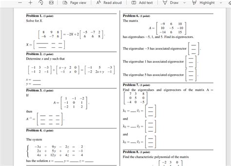 solved problem 1 2 3 4 6and7