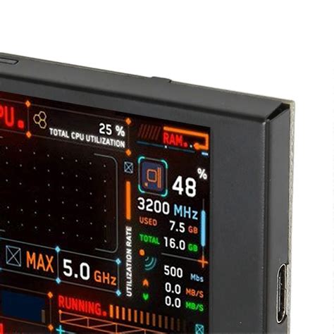 Computer Temp Monitor 35 Inch Ips Dual Usb C Theme Editor Customizable Layout Pc Cpu Data Computer Temp Monitor 35 Inch Ips Dual Usb C Theme Editor Customizable Layout Pc Cpu Data