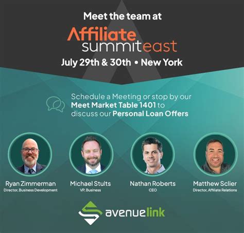 Avenue Link On Linkedin Affiliatesummit Ase Ase2024 Asenyc Leadgeneration Personalloans