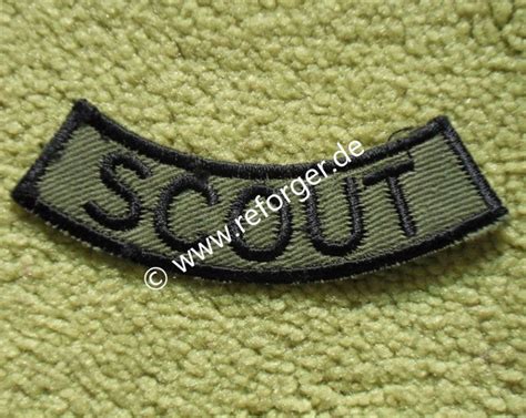 Scout Platoon 2nd Acr Armored Cavalry Schriftzug Tab Reforger Military Online Store