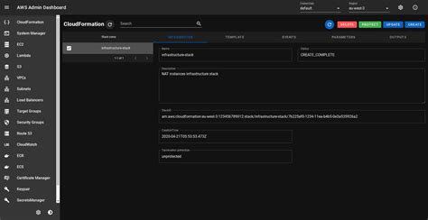 GitHub Bertrandmartel Aws Admin Cloud An Admin Dashboard For AWS Using The AWS API Under