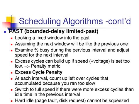Ppt Scheduling For Reduced Cpu Energy Powerpoint Presentation Free