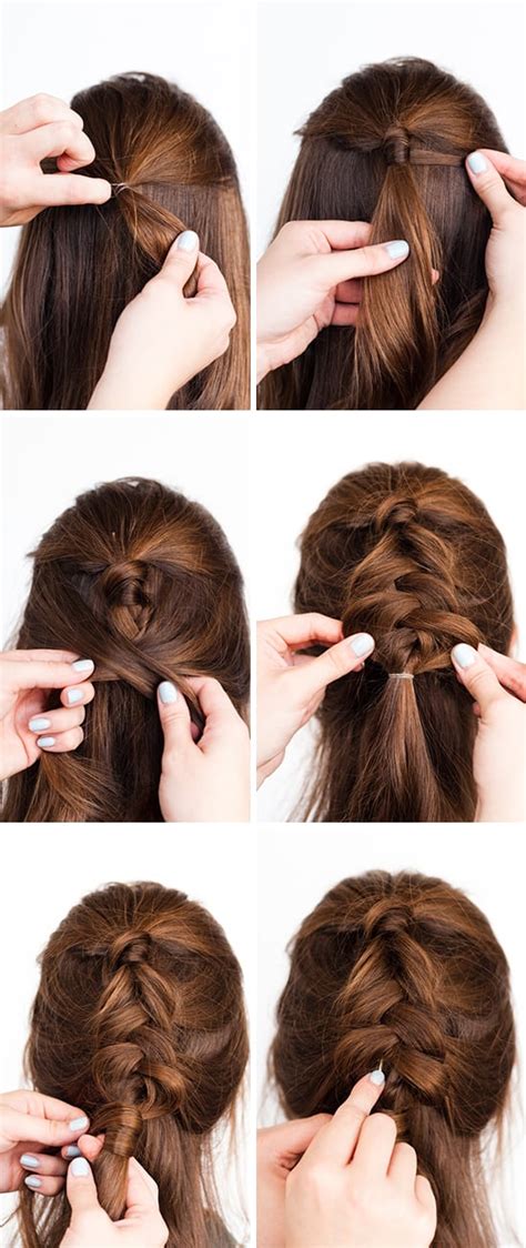 Simple Braid Hairstyles Tutorial