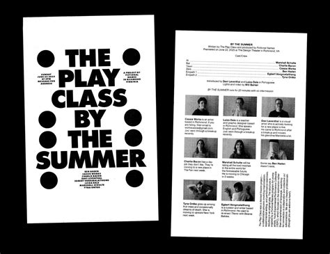 The Play Class Cassie Works