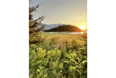 Sunset At Chilkat State Park