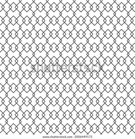 Seamless Grid Pattern Intersecting Lines Texture Stock Vector Royalty Free