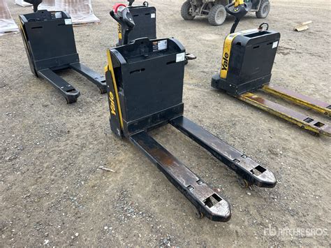 2022 Yale Mpb045vgn24t2646 4510 Lb Electric Transpalette Ritchie Bros