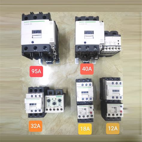 KhỞi ĐỘng TỪ 3 Pha Cjx2n Contactor 3 Pha 40a~95a Chính Hãng Energy Công Ty Tnhh Tuấn Thành