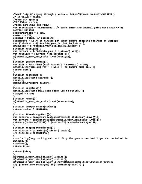 Free Bitcoin Hack Script By Make Free Money Pdfcoffeecom