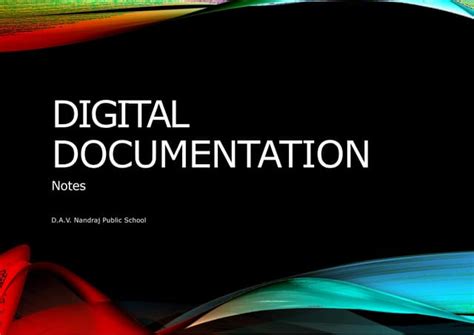 class x digital documentation notes libre office pptx