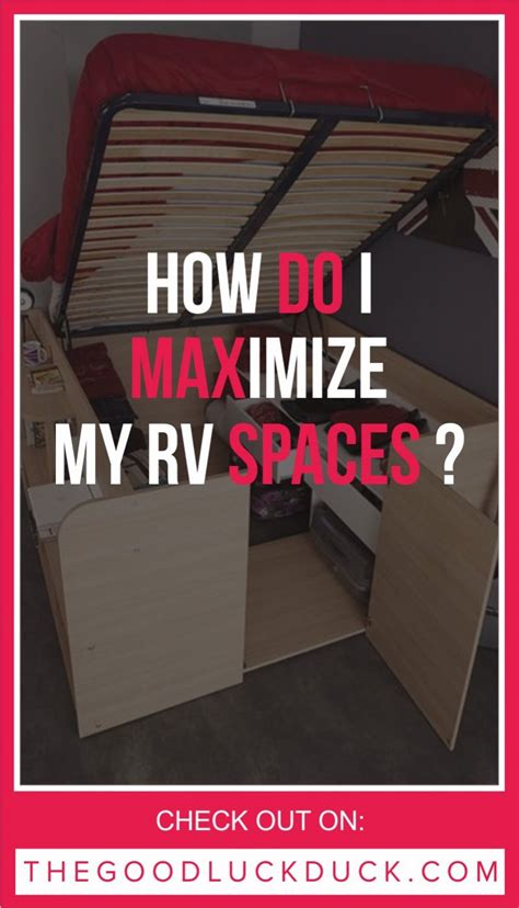 20 RV Hacks Ideas How To Maximize RV Spaces