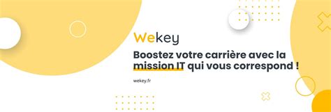 Wekey — Mission Freelance Développeur Fullstack Java Angularreact