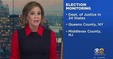 doj monitoring polling sites to protect federal voting rights cbs new york