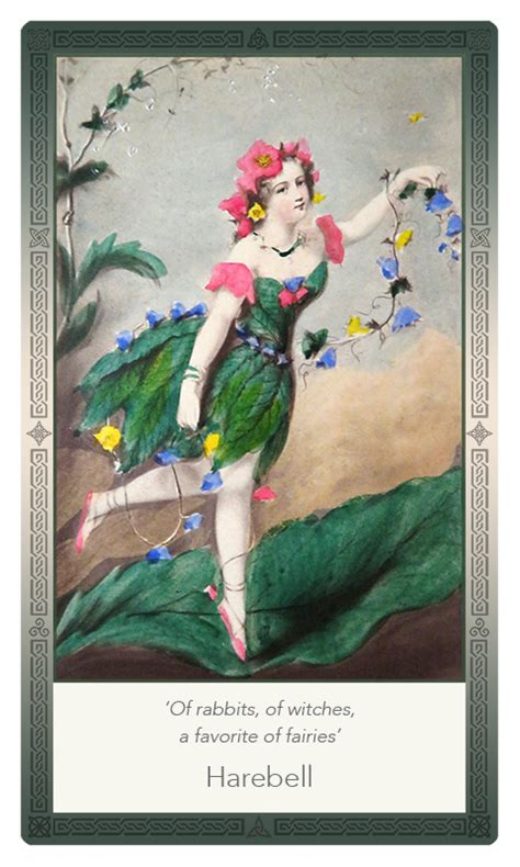 Animated Flowers The Harebell By John Payson Soule 18281904 American Card