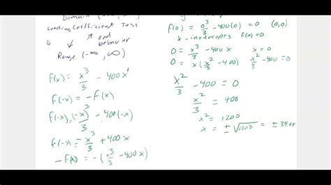 section 4 4 graphing functions using calculus youtube